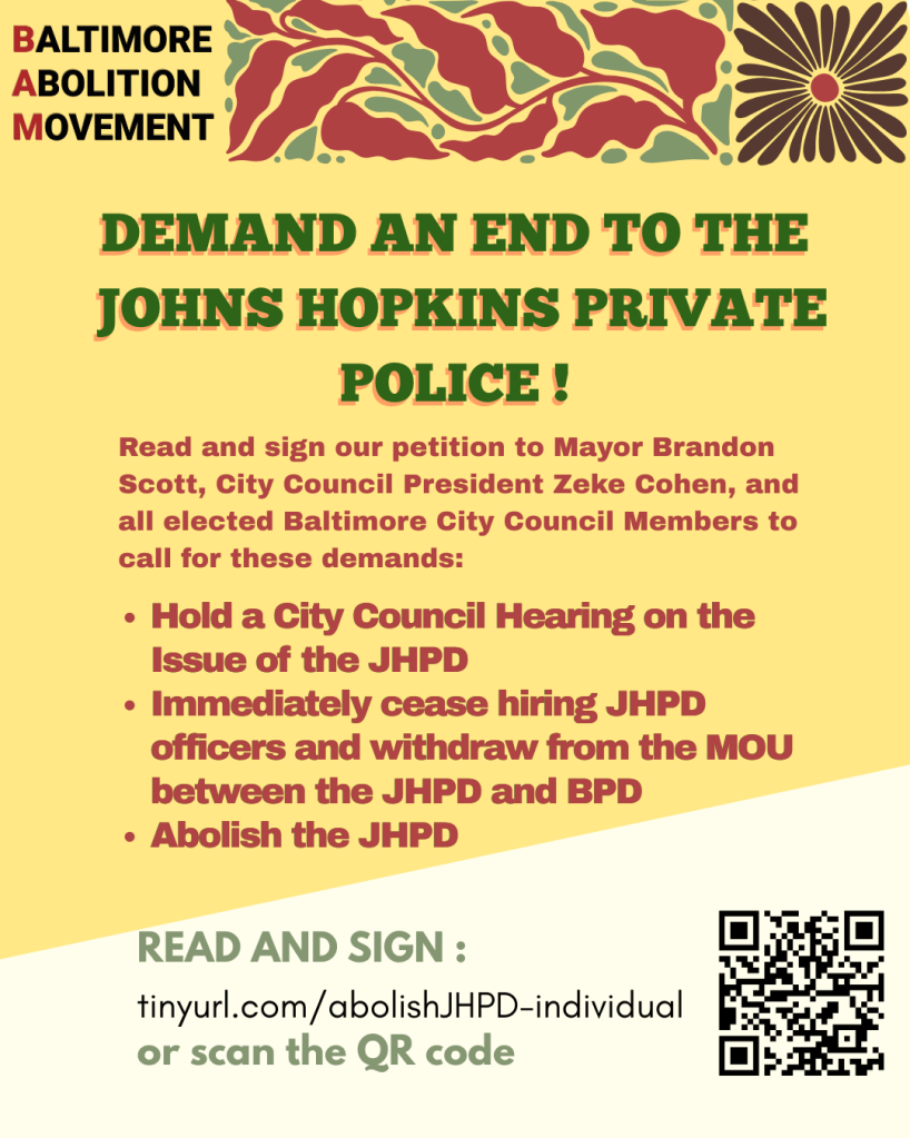 Baltimore Abolition Movement – The official page for the grassroots ...